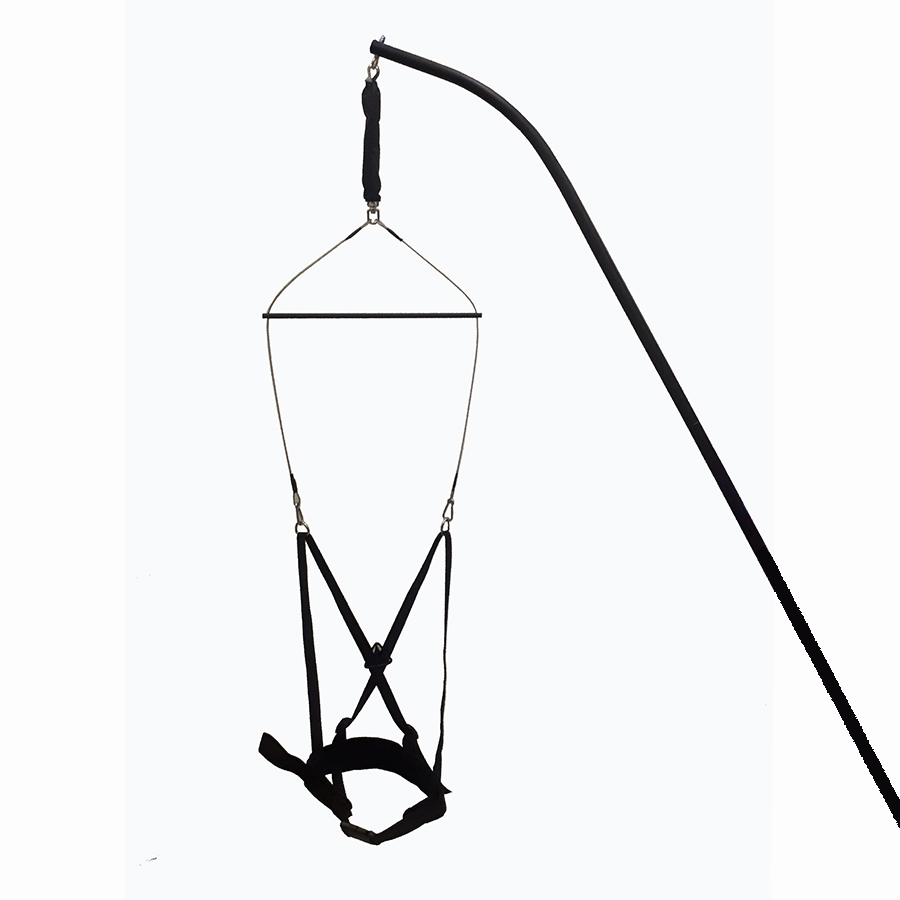 hanging rotation system jumping harness fishing rod pole on ice for ...