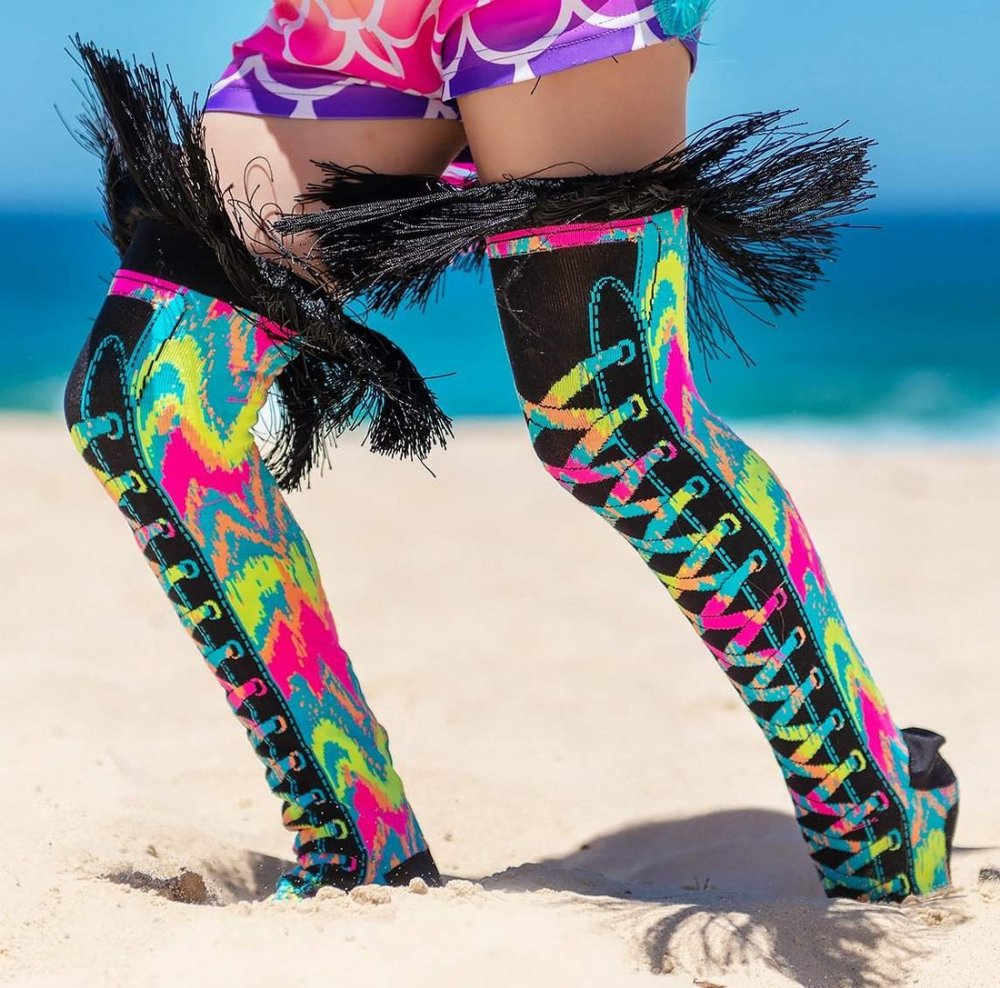 Rainbow Tie Dye Madmia zendaya